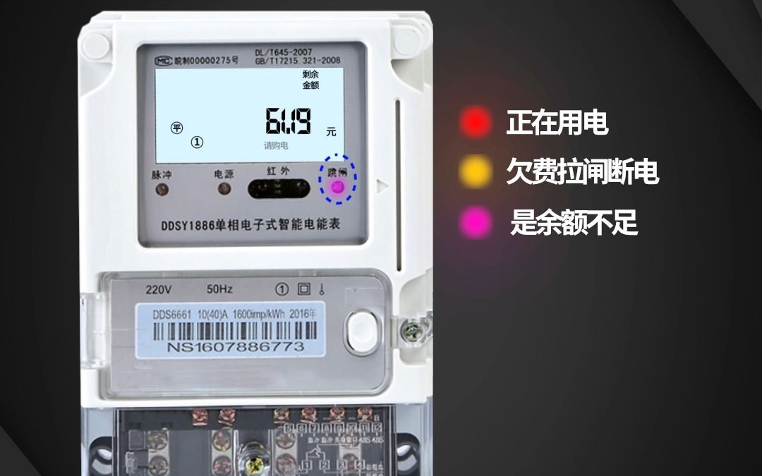 电表指示灯怎么看