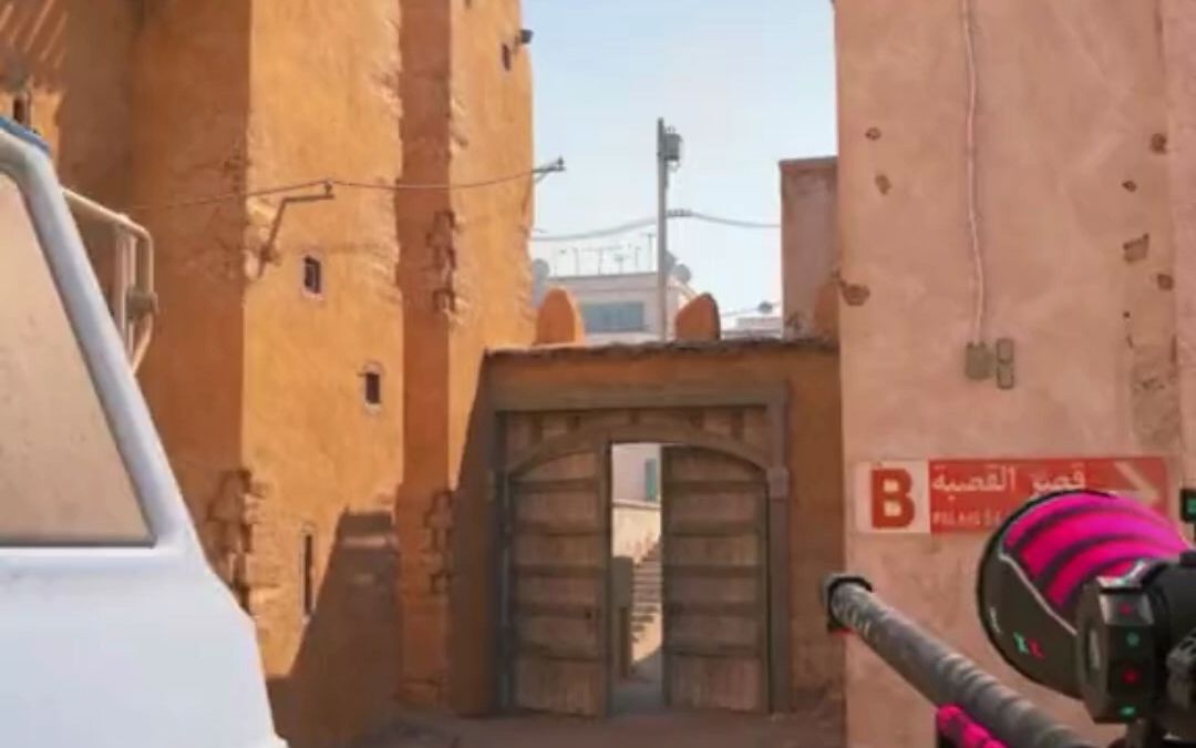 csgo dust2地形 正确提升视角的方法_游戏热门视频