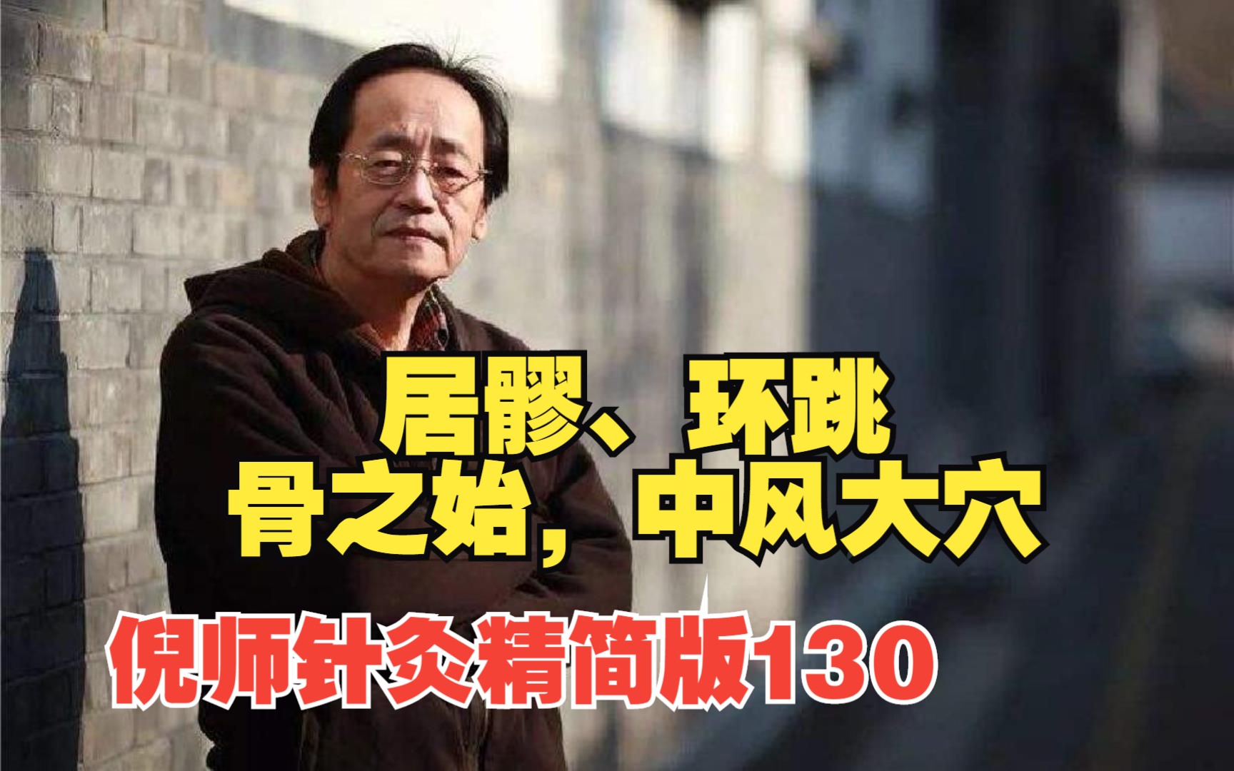 倪师针灸精简版130居髎、环跳,骨之始,中风大穴