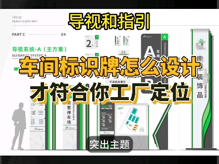 车间标识牌怎么设计?