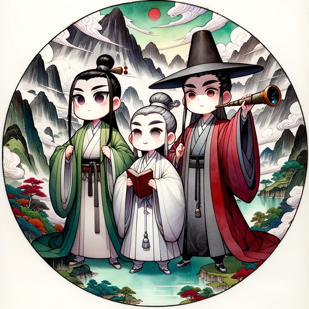 李戴张观 