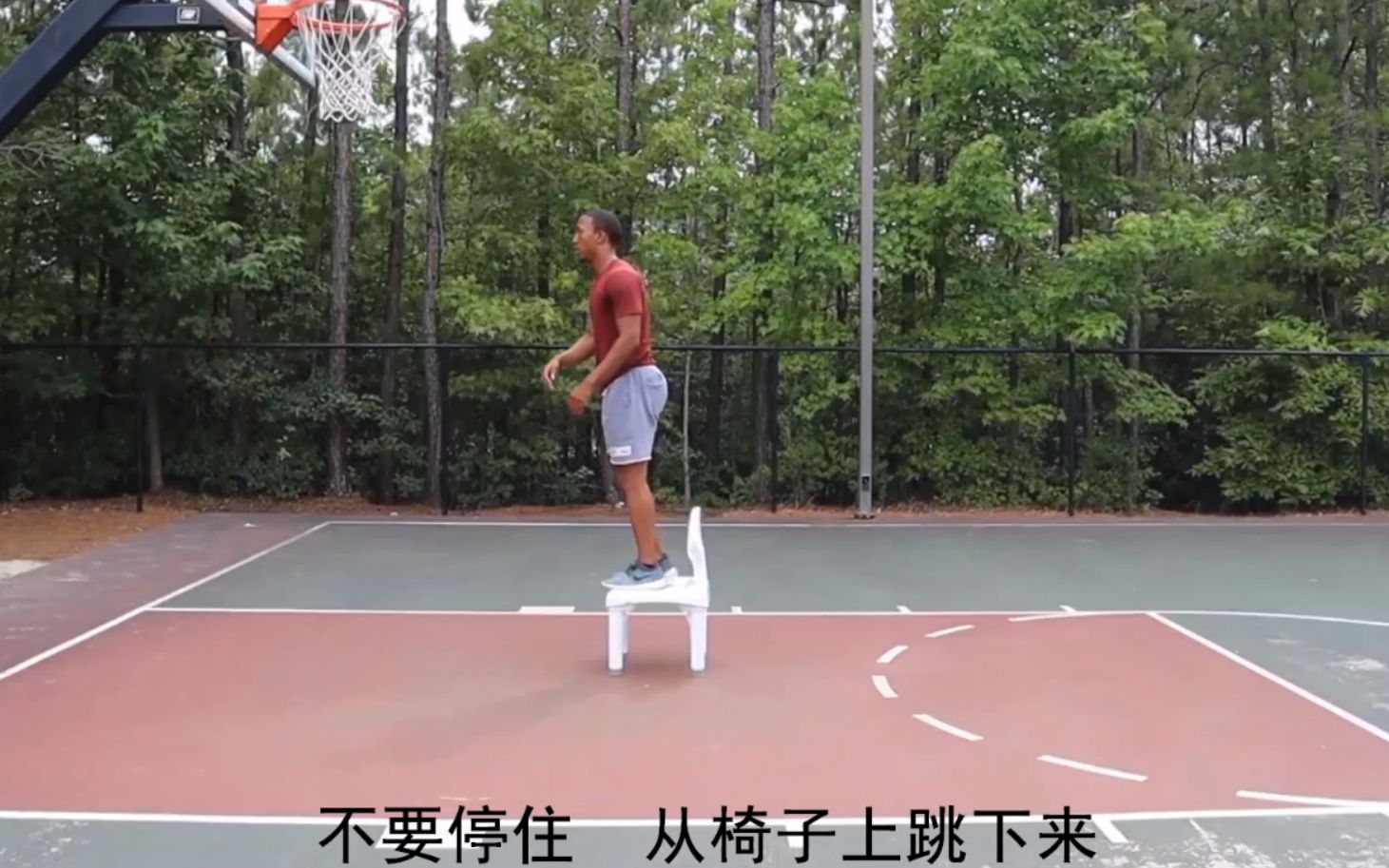 大神讲解篮球弹跳力训练,练过的都能扣篮了