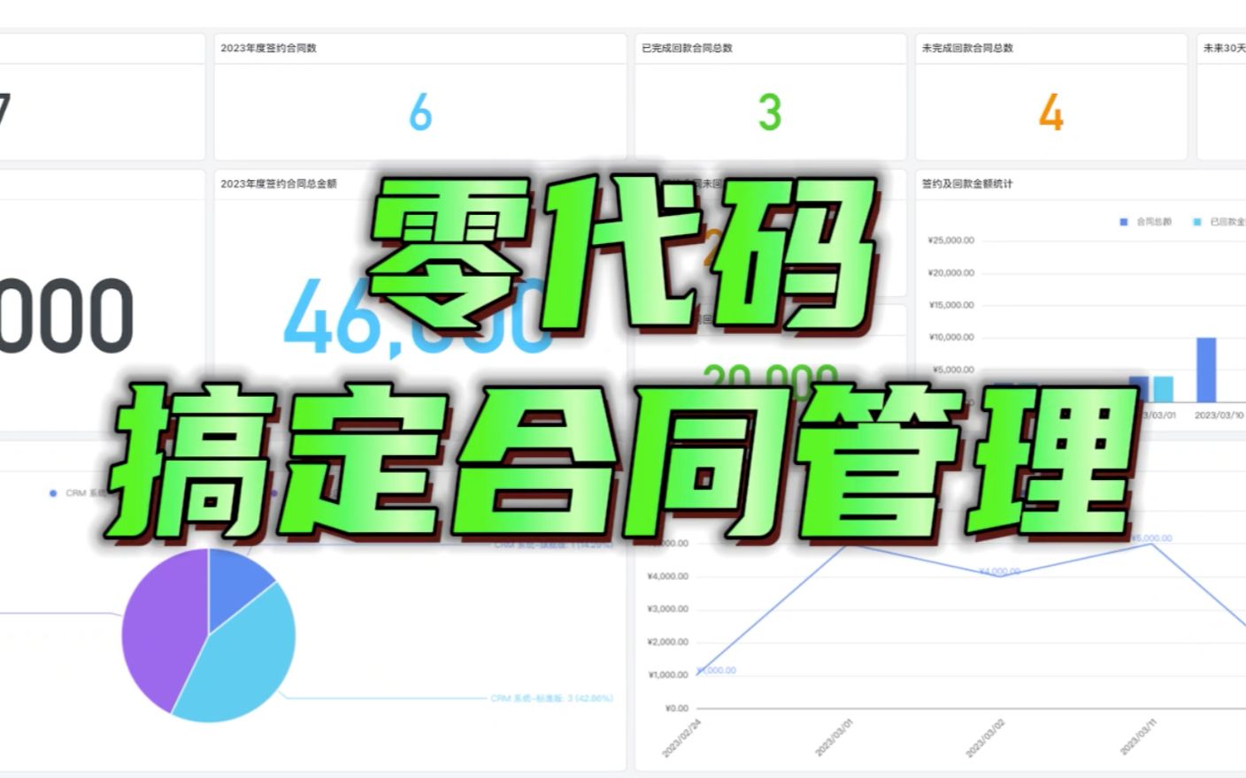 使用飞书多维表格零代码搭建合同管理模块