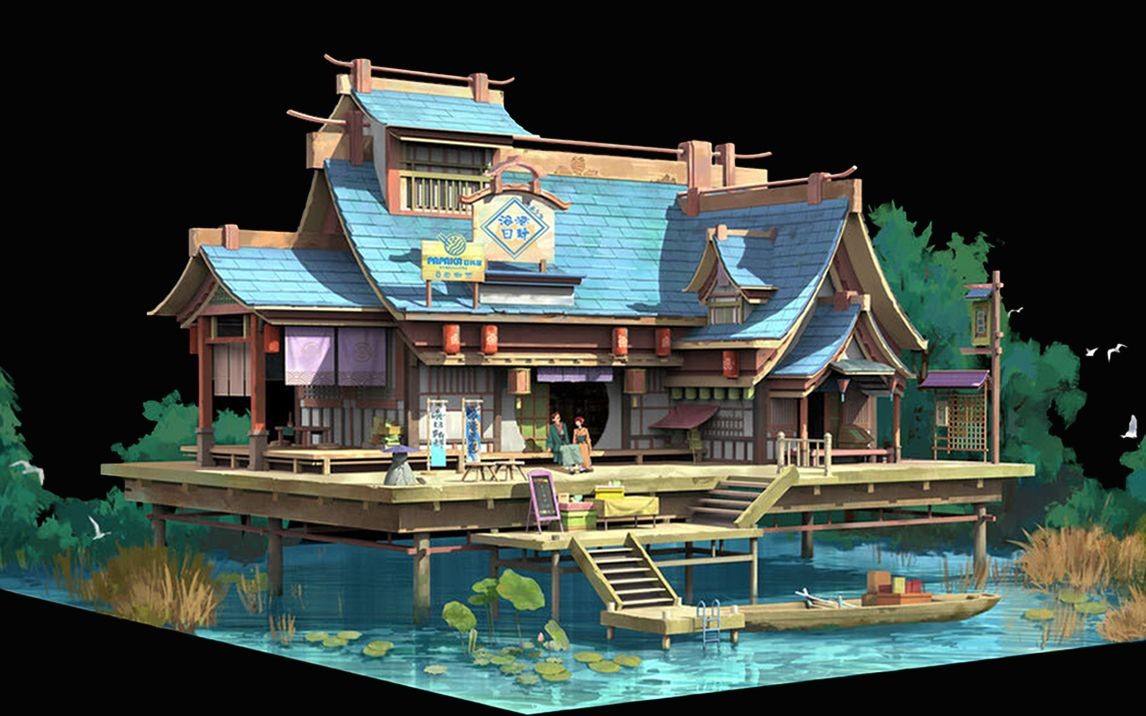 【3DMAX建模】大型场景建模教程,0基础建模思路讲解