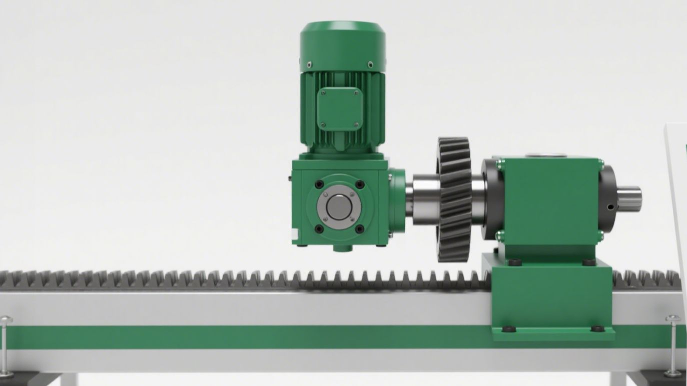 伺服电机的选型计算--以齿轮齿条传送为例