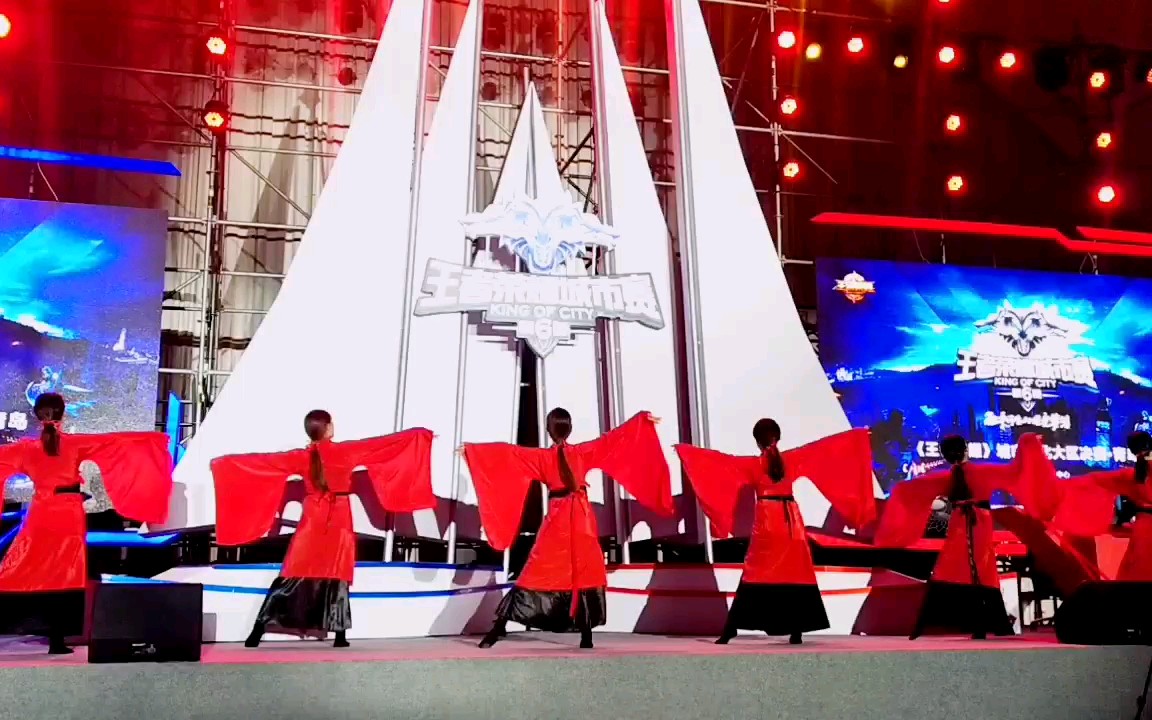 【青岛S.Pink舞蹈】汉服舞蹈《礼仪之邦》王者荣耀城市赛现场演出