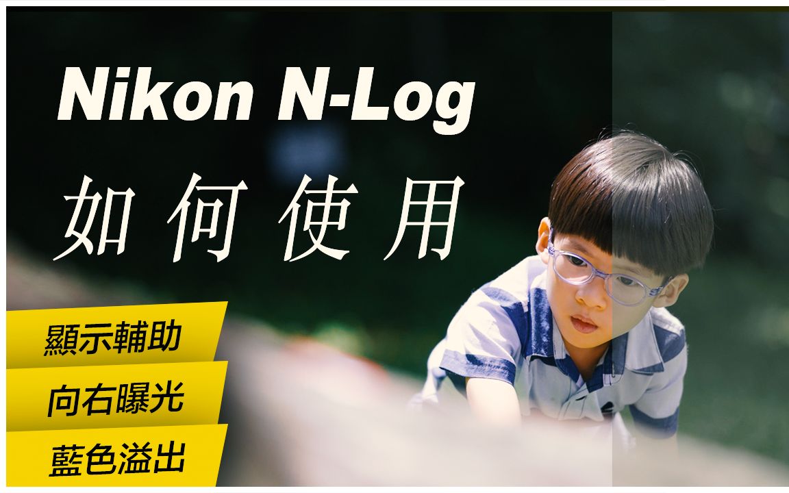尼康 Nikon N-Log 如何曝光 & 色彩还原教学 | 如何解决蓝色溢出和噪讯...