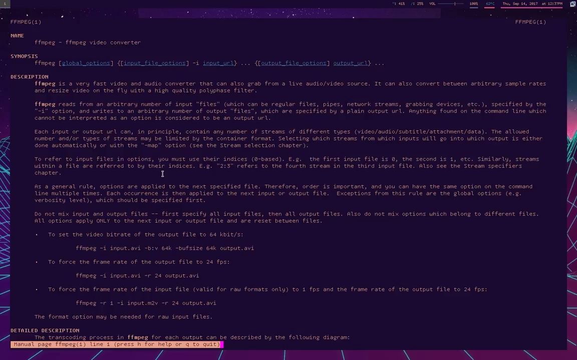 Linux中如何用ffmpeg来录屏和启动摄像头