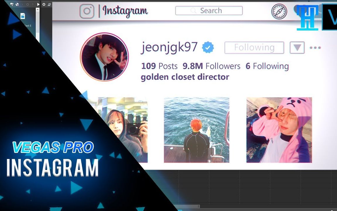 【Vegas教程】在SVP里做出instagram界面