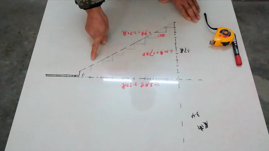 踏步计算方法,楼梯踏步数怎样计算?工地老师傅实践教学视频!