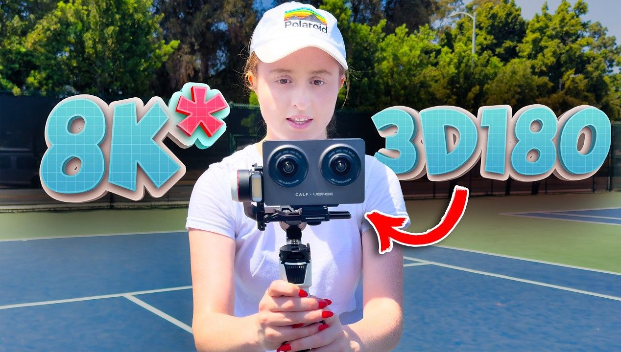 ...8K VR180?售价699美元的CALF VISINSE(开飞相机)空间摄像机评测