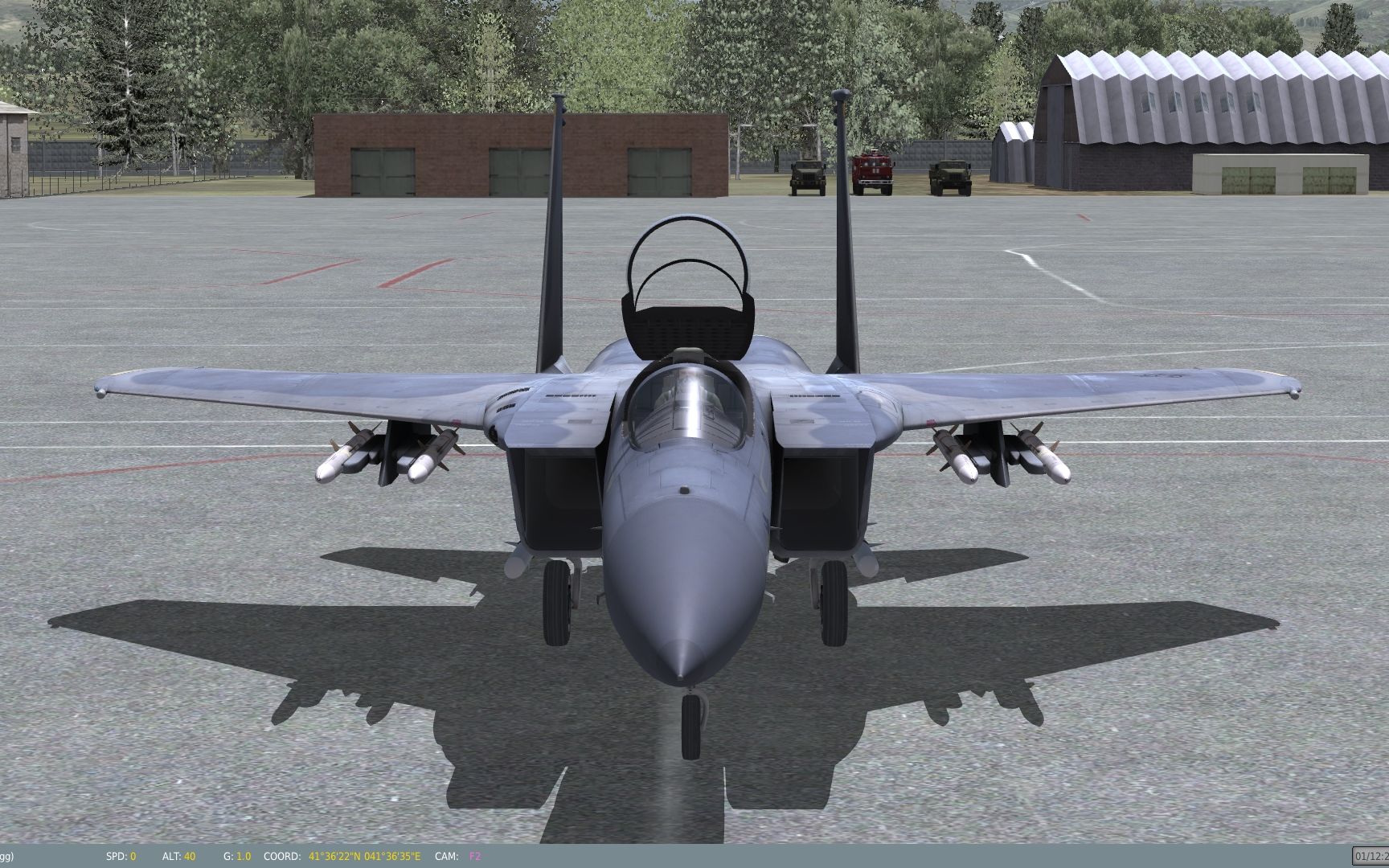 【DCS】F15C 熟肉飞行教程 01 座舱仪表