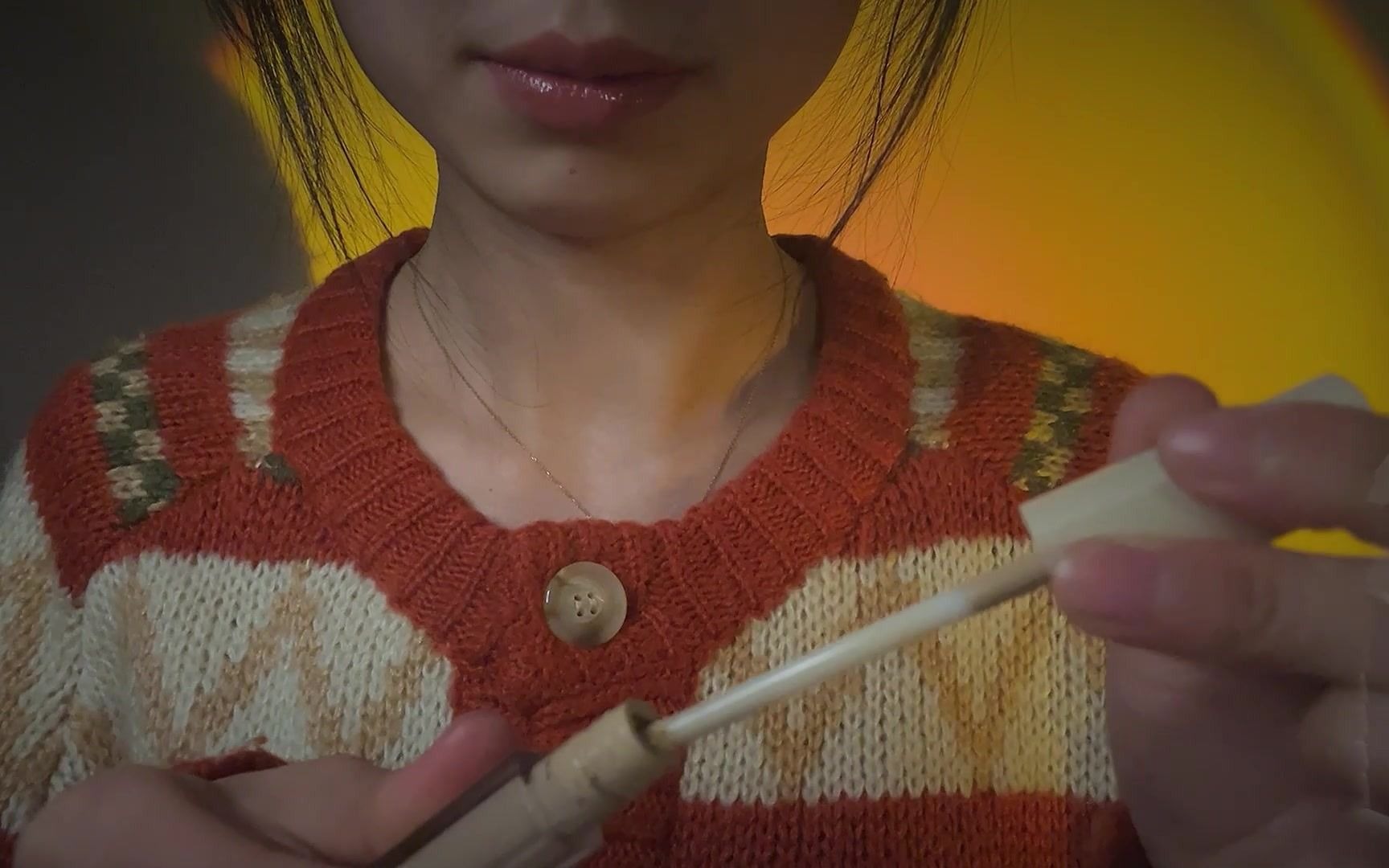 模拟化妆助眠视频 第一人称视角