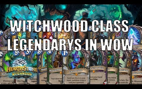 魔兽世界中的女巫森林橙卡们