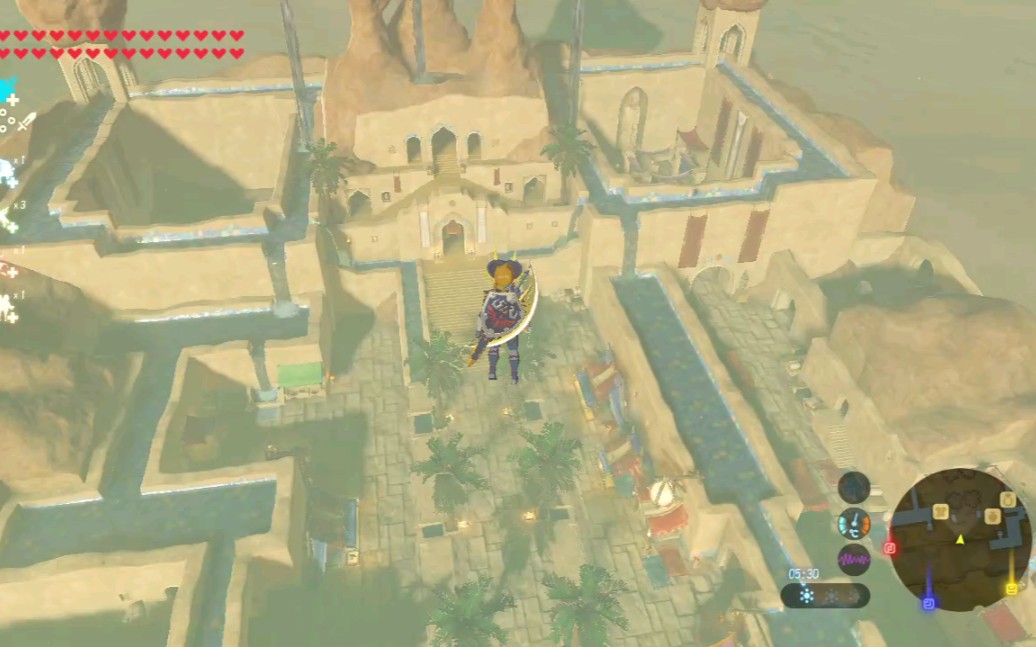 【塞尔达传说荒野之息】光明正大入侵女儿城