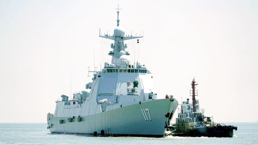 史无前例!中国海军与俄罗斯伊朗联合军演,西方媒体借题发挥