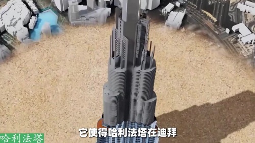 世界第一高楼哈利法塔,由我国建筑商参与建造,它有什么不同之处...