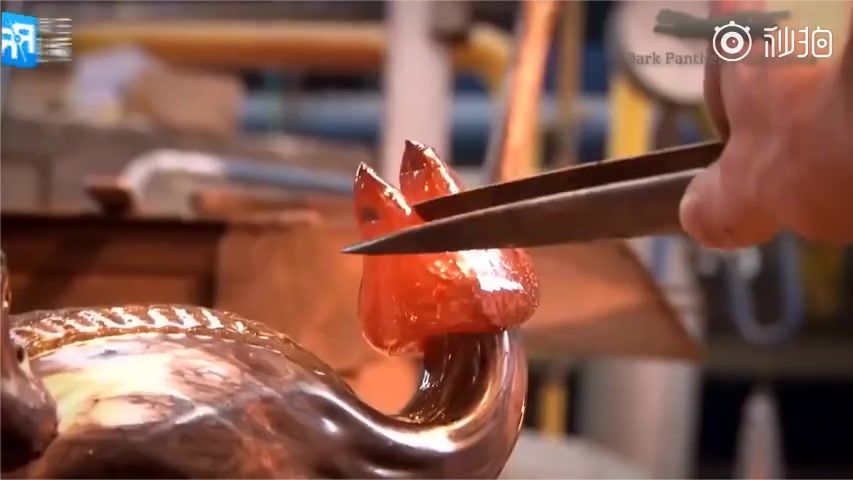 玻璃制品制作过程大合集,隔着屏幕看都是一种享受