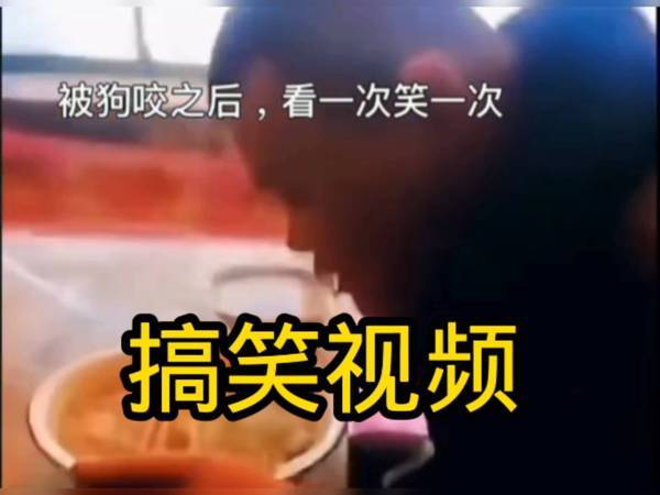 "被狗咬之后,看一次笑一次"