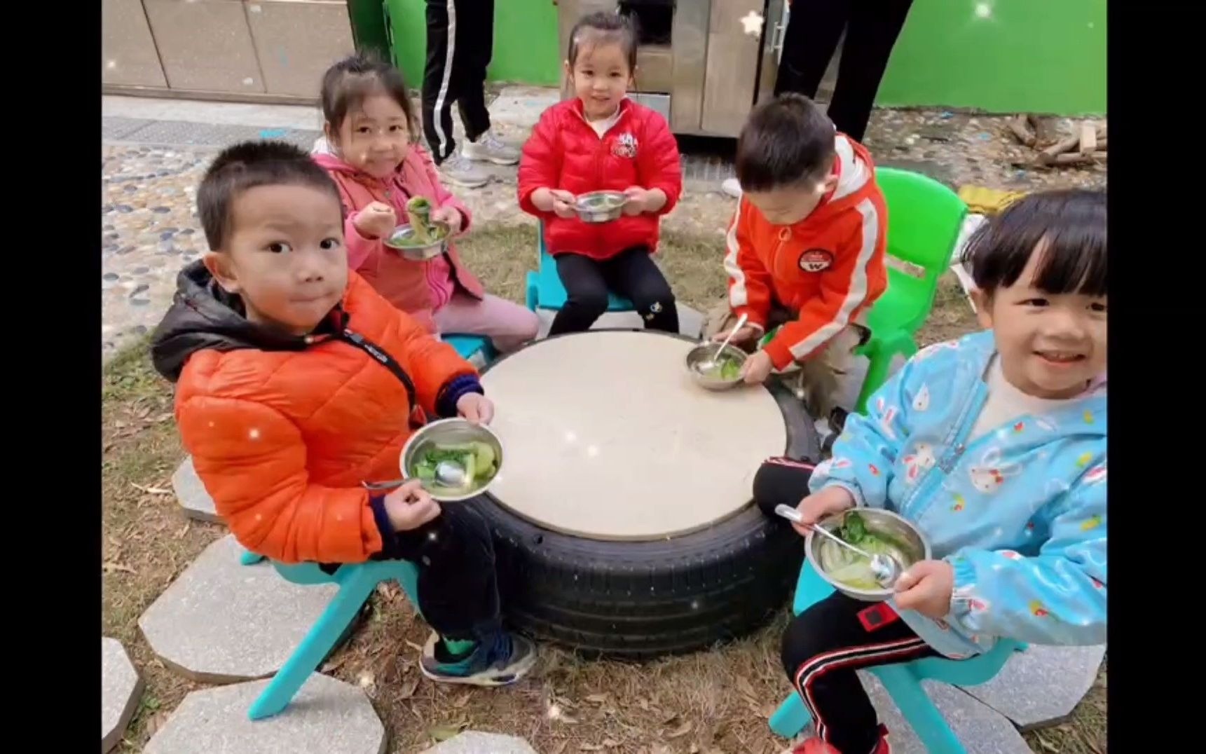 林头幼儿园野炊区活动
