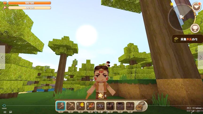 迷你世界 冒险模式 新手教程 第1集