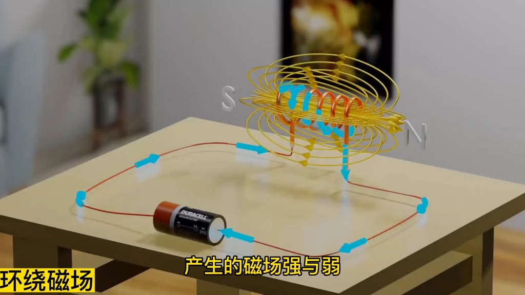 3D动画演示电磁炉工作原理,电涡流感应加热原理#物理实验 #法拉第...