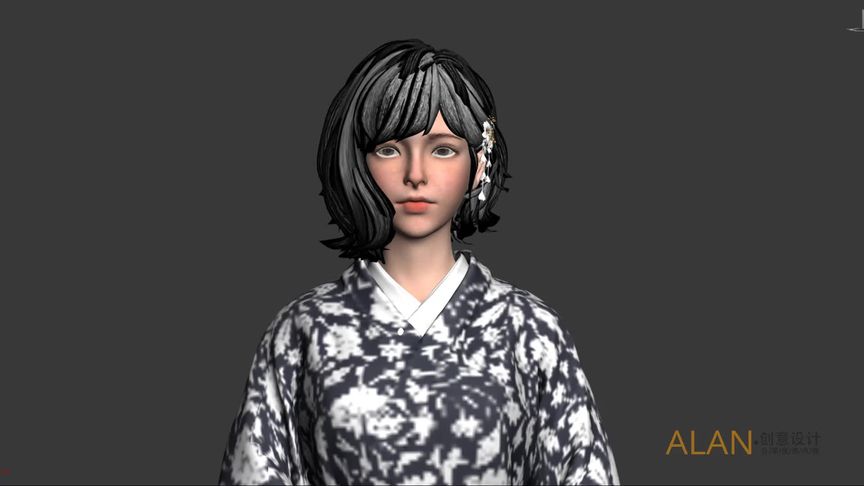 solidworks导入3dmax做的3D美女,转换成高质量曲面(新手慎入)
