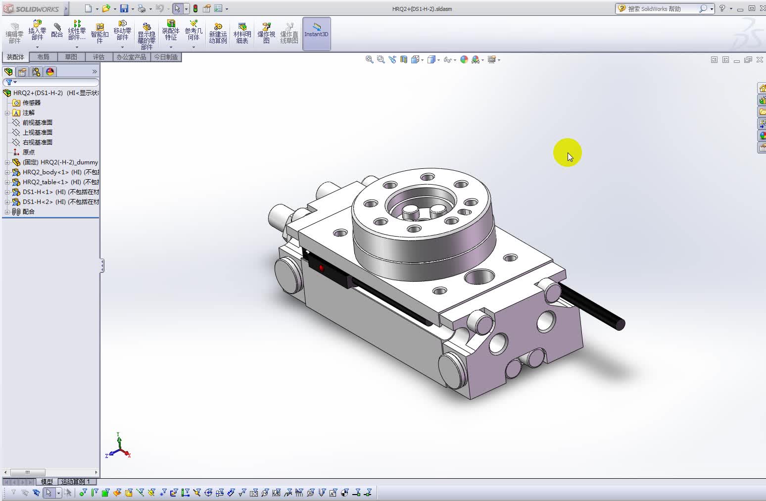 solidworks非标机械设计之亚德客气缸插件使用方法