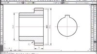 CAD5.6标注齿轮轴套尺寸