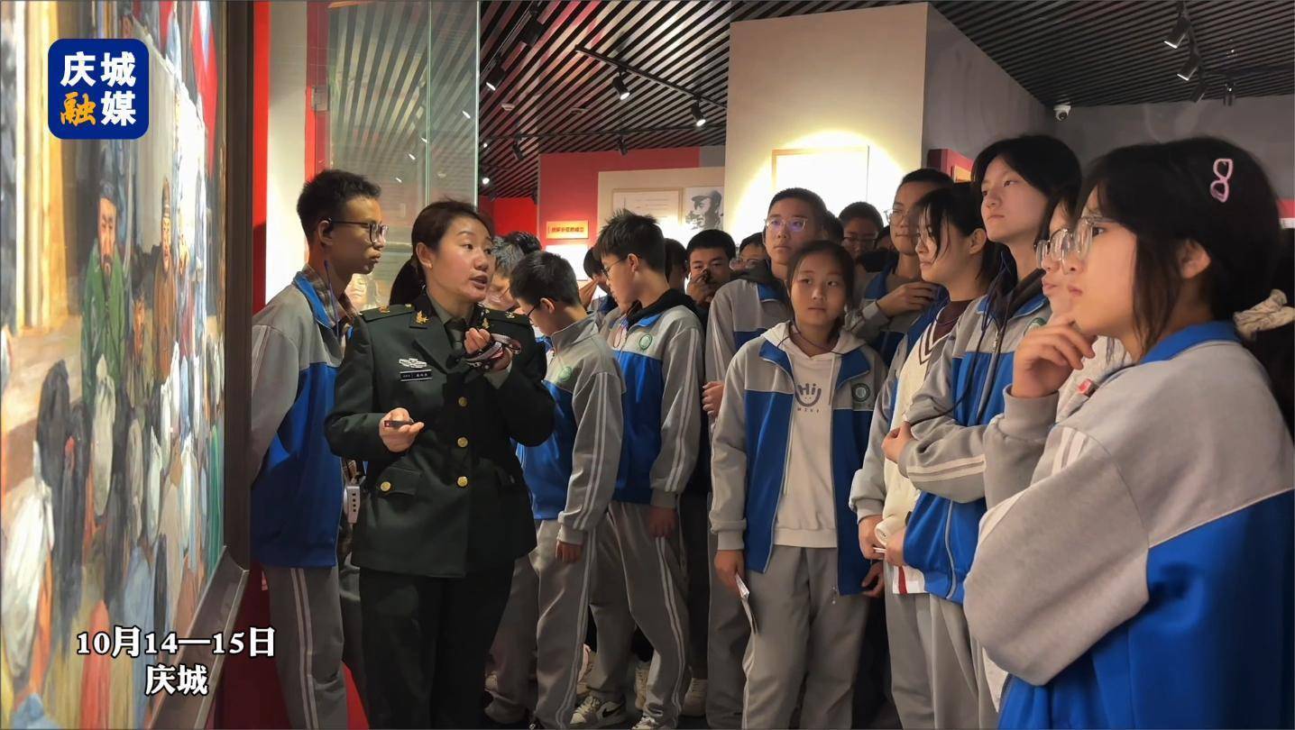 庆阳第四中学师生赴庆城县开展人文历史主题综合实践活动