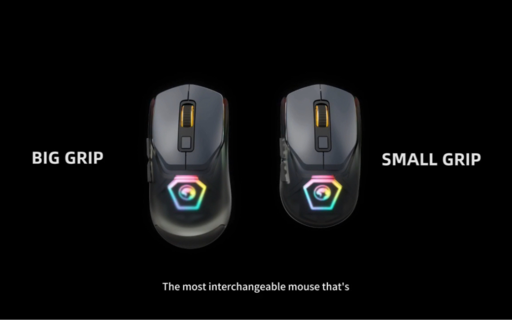 ColorReco✖️Marvo Z水晶鼠标无需工具即可替换鼠标外壳!