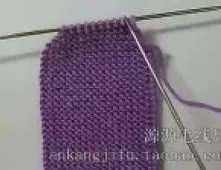 源源讲解 高筒宝宝鞋的织法_棒针(高清)