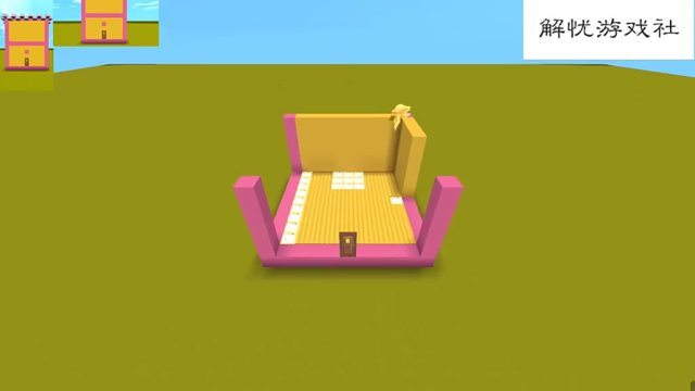 迷你世界:30秒速建精致别墅,一看就会!