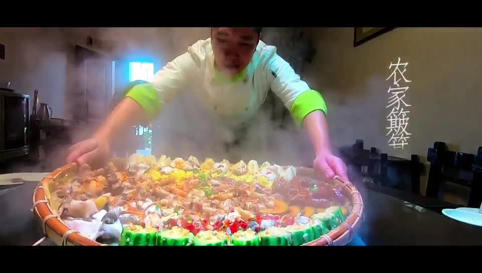 精心策划:农家簸箕菜#美食#