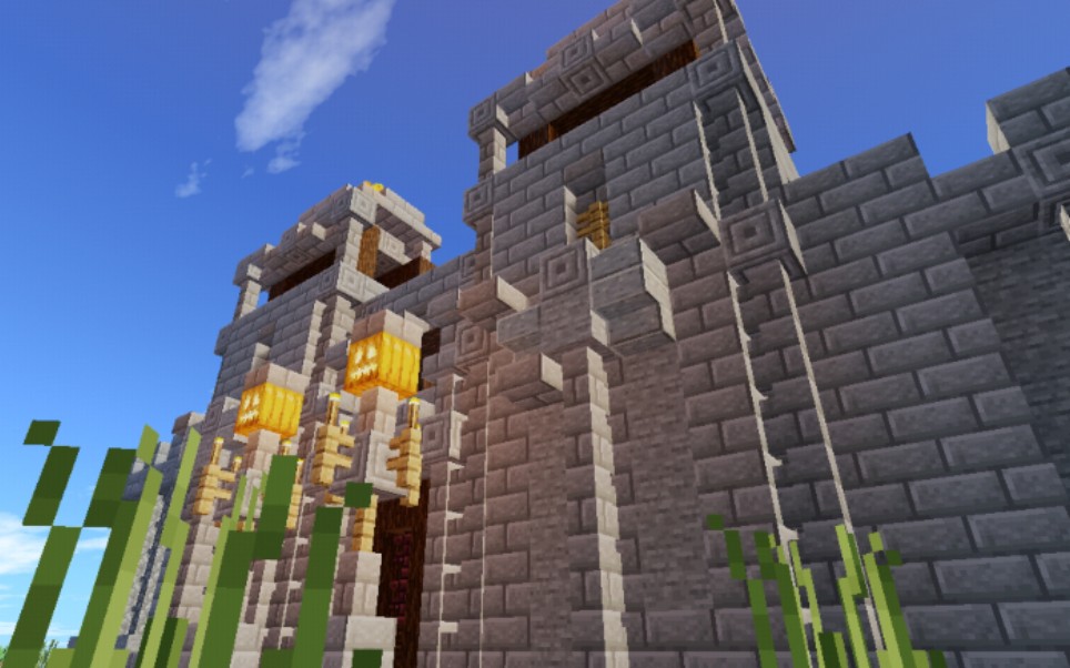 我的世界城门建筑