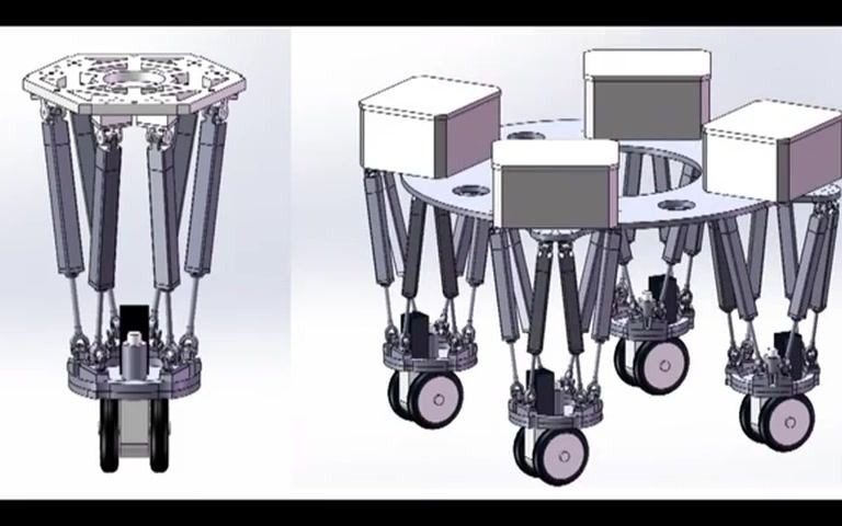 北理工新型四轮足机器人 Exlar GSX系列