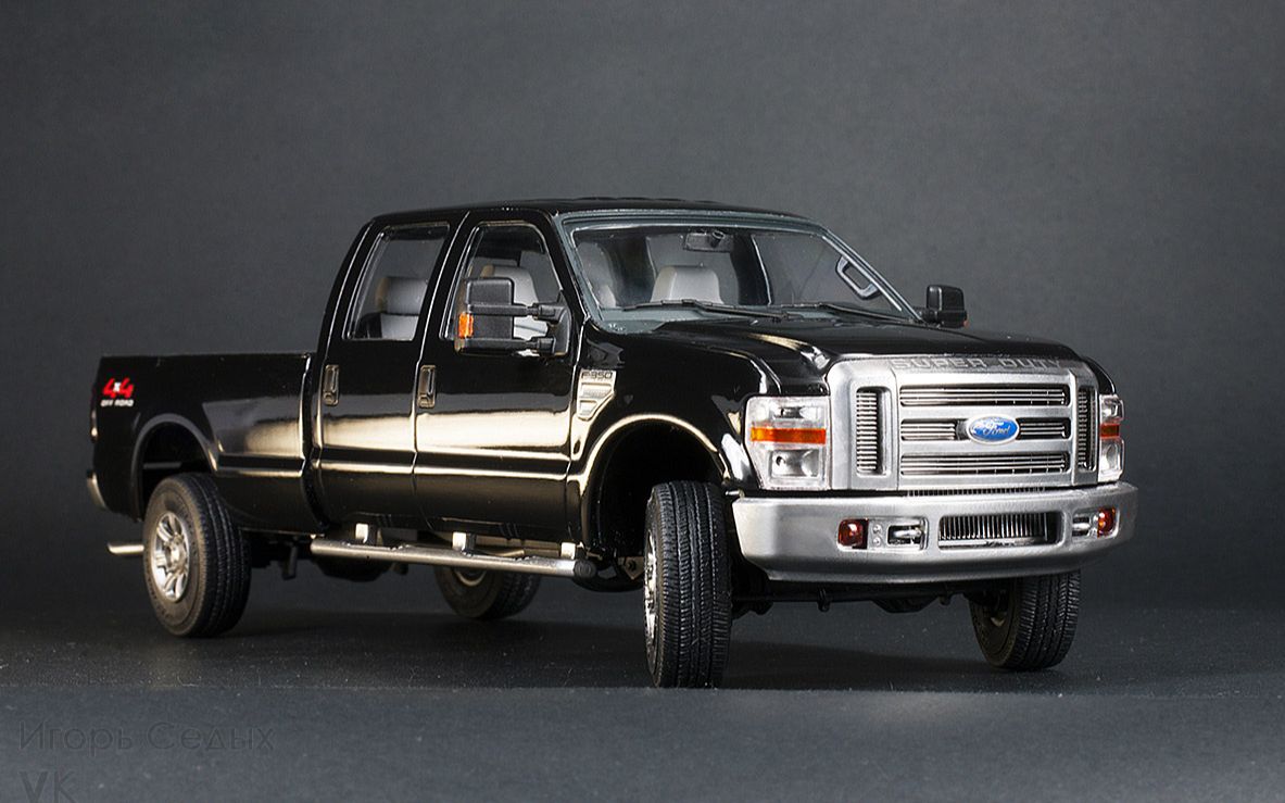 【MENG】Ford F-350 皮卡模型制作(1/35)