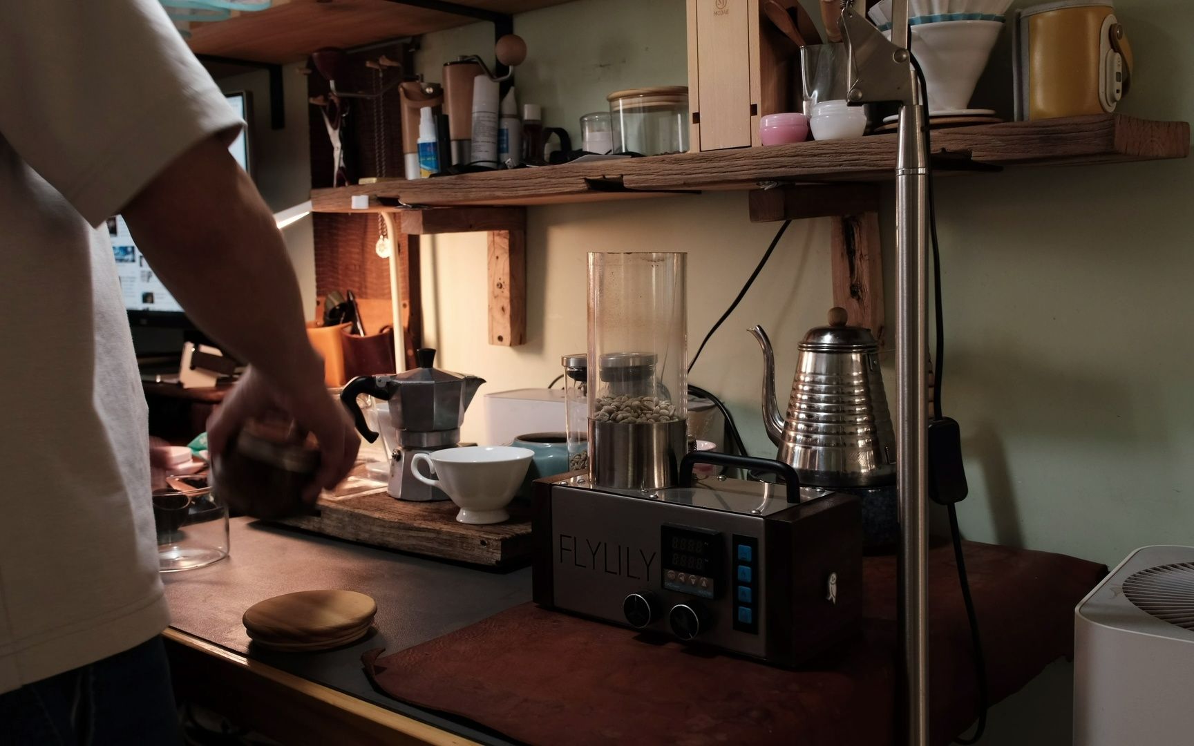 咖啡烘焙-耶加雪霏水洗G2-FLYLILY烘焙机 使用一年后体验分享