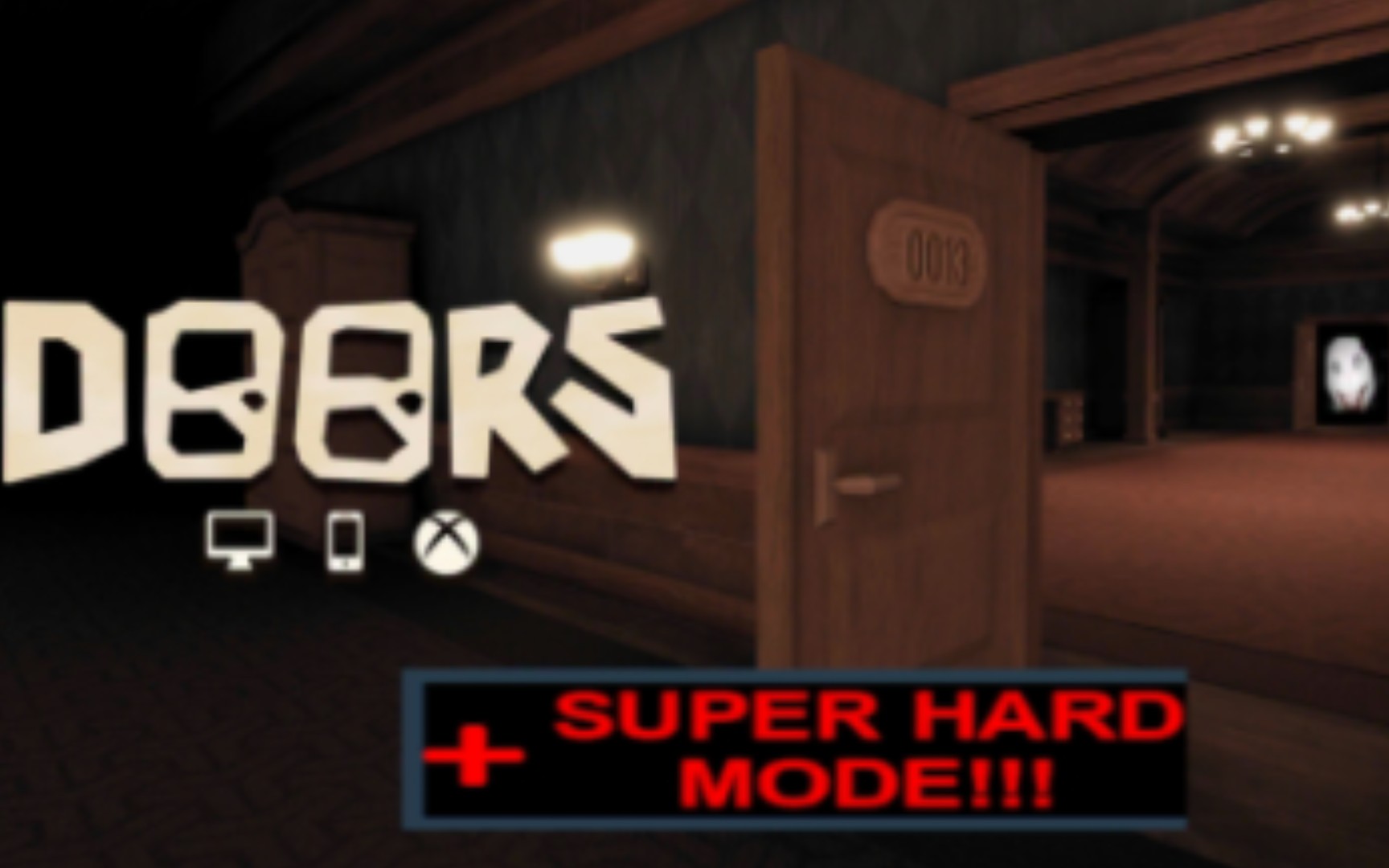 Doors全新愚人节super hard模式试玩!_哔哩哔哩bilibili_试玩