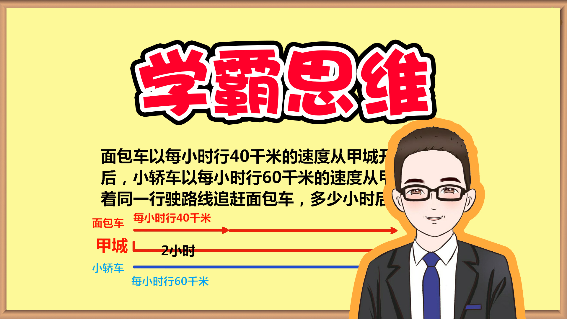 找到追及路程和速度差,就能利用公式解答!