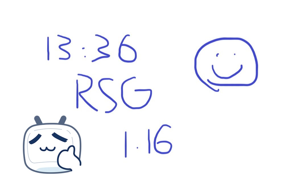 我的世界速通 1.16 RSG 13:36 今天第一个种子出的