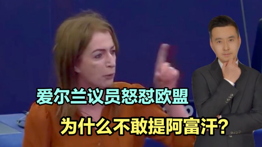 乌克兰已到绝境,爱尔兰议员怒斥欧盟:咋不提阿富汗?害怕美国?