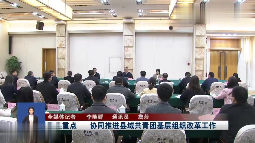 聚焦重点协同推进县域共青团基层组织改革工作