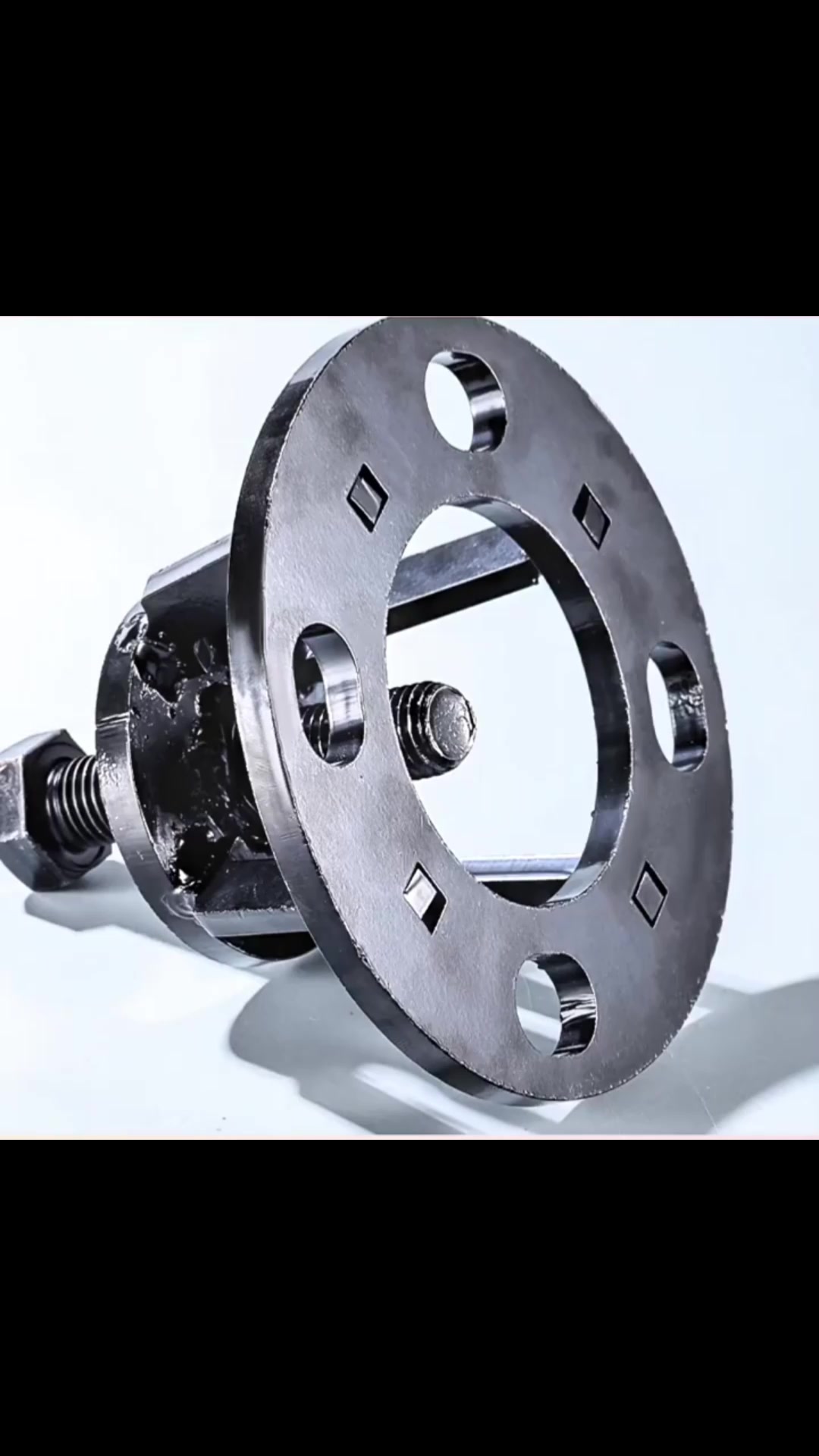 电动三轮车半轴刹车鼓拆卸工具后桥拔轮器轮毂拉马#轮毂拉马 #刹车...