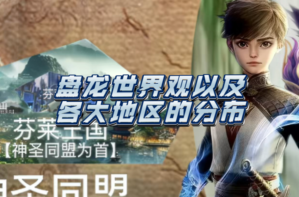 给大家介绍盘龙的世界观,以及各大地区分布