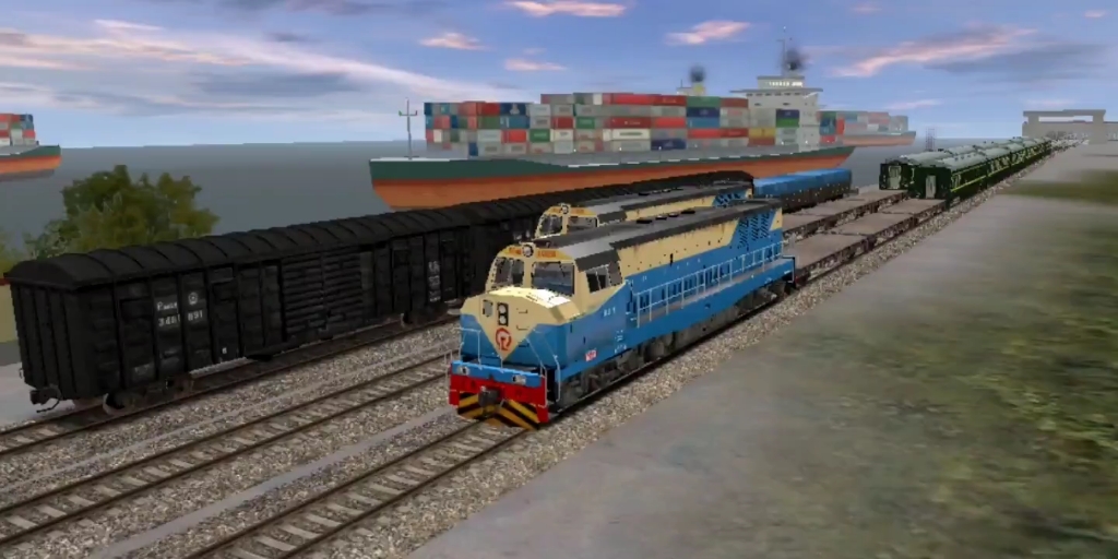 模拟火车手机版,Z114次列车哈尔滨西-海口。广铁海段DF4DD把Z114...