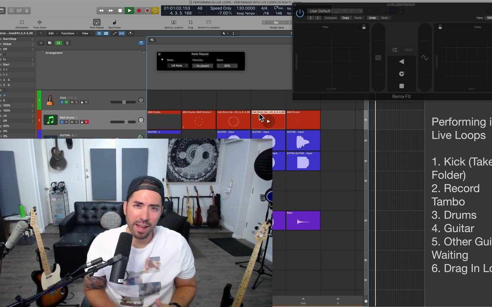 [Logic]Ss-Logic Pro Live Loops使用教程~ (9P)