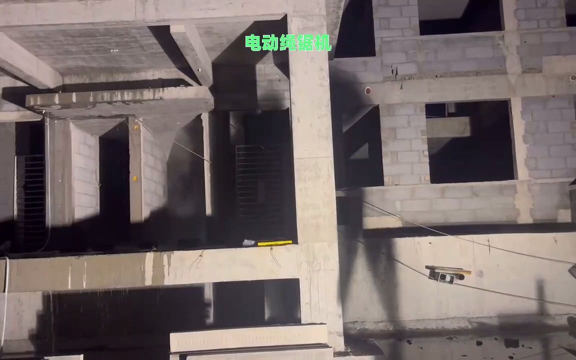 钢筋混凝土绳锯切割机 支撑梁电动绳锯机 承重墙拆除链条锯