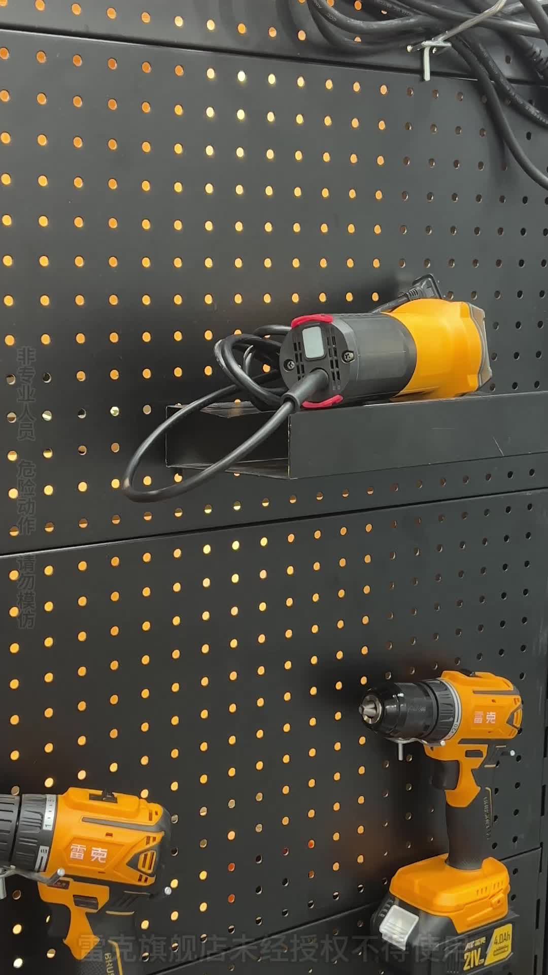 雷克无刷角磨机大功率强动力! #工厂实拍视频 #角磨机 #电动工具