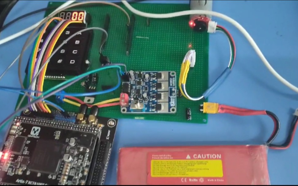 【FPGA】设计PID直流电机控制算法教程与实物演示